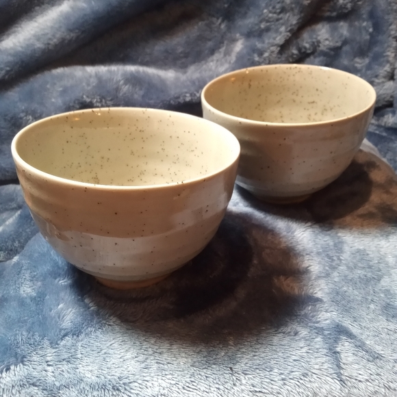 MINO | Dining | Pair Of Mino Ware Japanese Pottery Riceramen Bowls ...